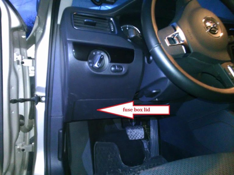 Fuse box diagram Volkswagen Jetta 6 (2011-2016)