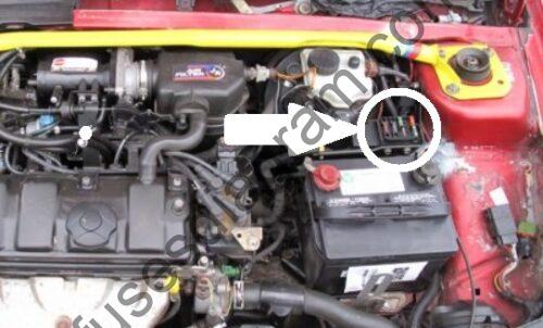 Fuses and relay Peugeot 106 I/II (1991-2004)